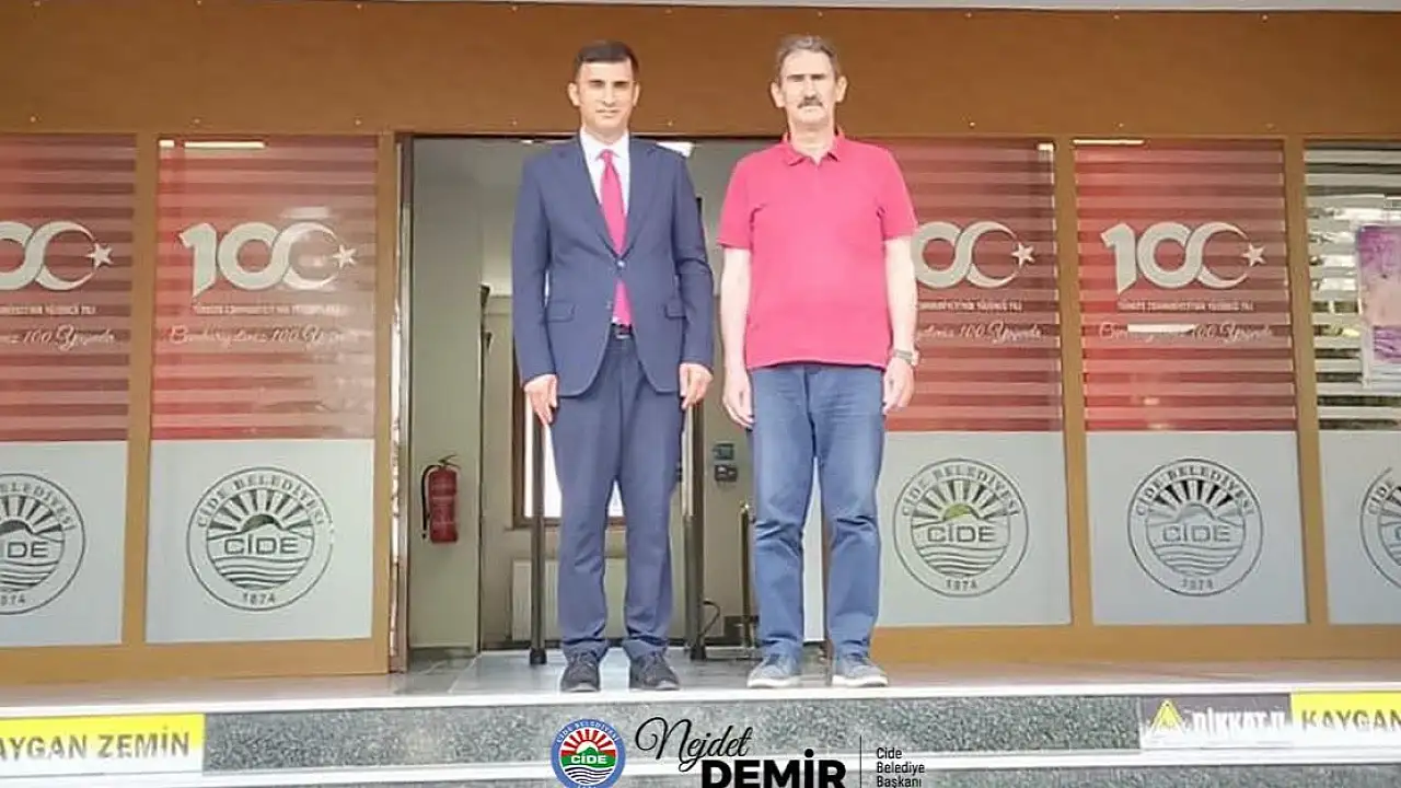 Kaymakam Murat Güneş'ten Belediye Başkanı Demir'e Veda Ziyareti